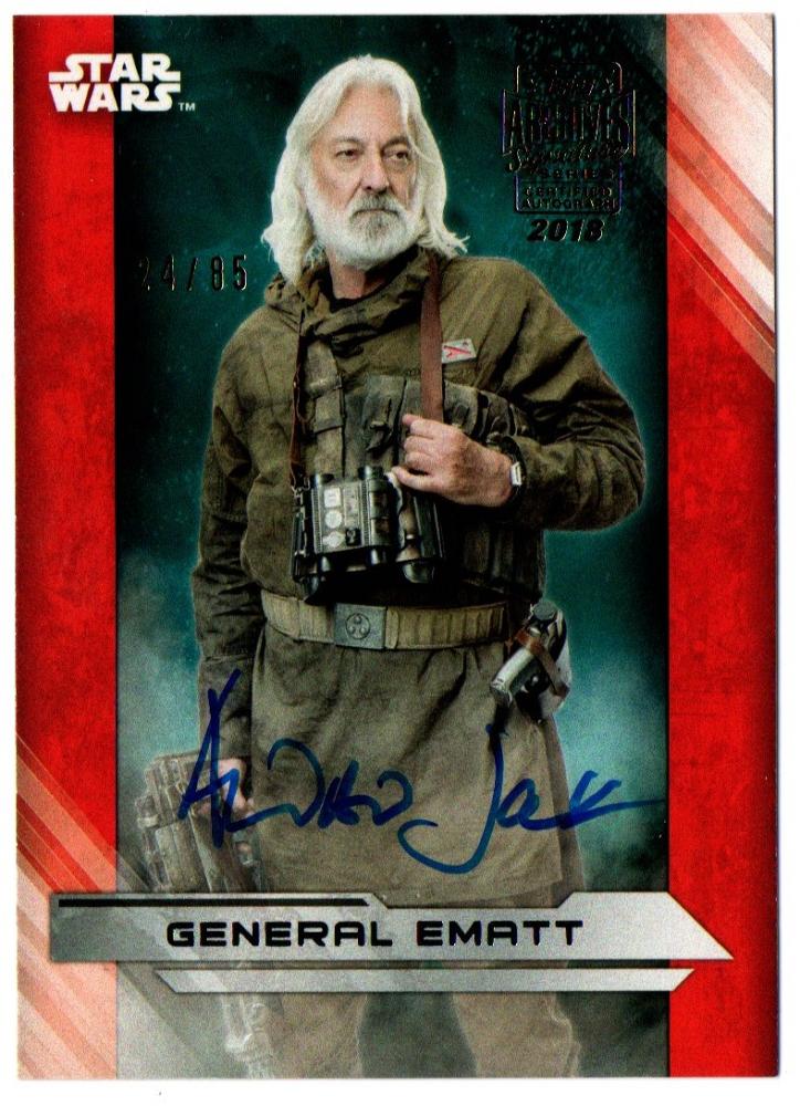 ミントモール / MINT 横浜店 / 2018 Star Wars Archives Signature Series Autographs ...