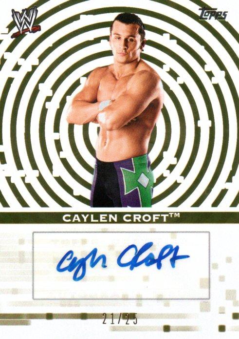 ミントモール / MINT 梅田店 / 2010 TOPPS WWE Caylen Croft Autograph 21/25