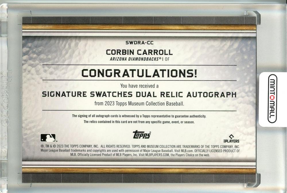 ミントモール / MINT 池袋店 / 2023 Topps Museum Collection Arizona Diamondbacks ...