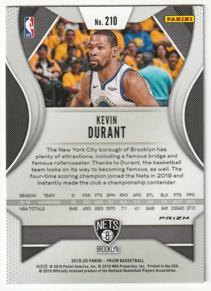ミントモール / MINT 横浜店 / 2019-20 PANINI Prizm Prizms Ruby Wave #210 / KEVIN ...