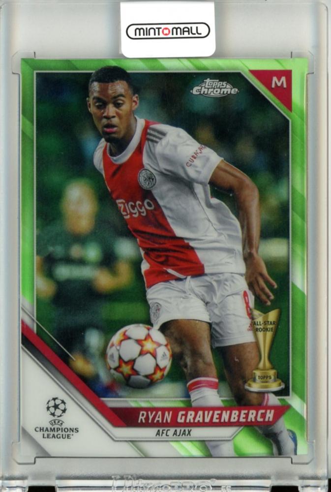 ミントモール / MINT 立川店 / 2021-22 Topps Chrome Uefa Champions League Ryan Gravenberch Neon Green ...