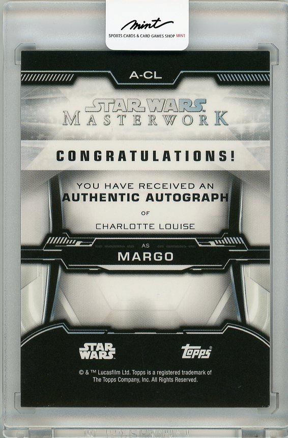ミントモール / MINT 梅田店 / 2019 TOPPS STAR WARS Masterwork Charlotte Louise ...