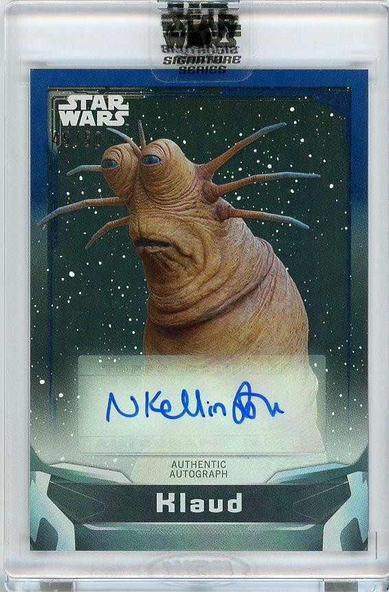 ミントモール / MINT 梅田店 / 2021 TOPPS STAR WARS Signature Series Nick ...
