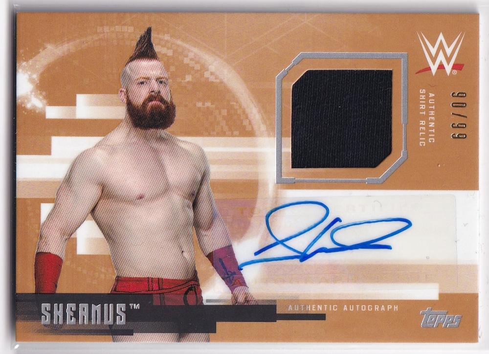 ミントモール / MINT 新宿店 / 2017 TOPPS WWE Undisputed Jersey Autograph ...