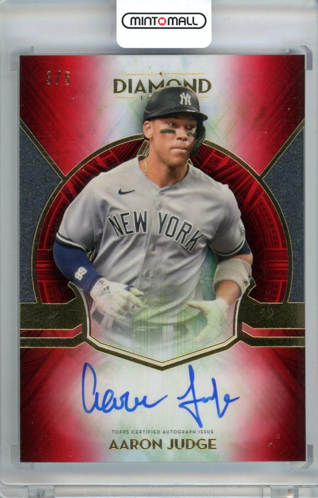 ミントモール / MINT 札幌店 / 2021 TOPPS Diamond Icons Aaron Judge Autograph Red ...