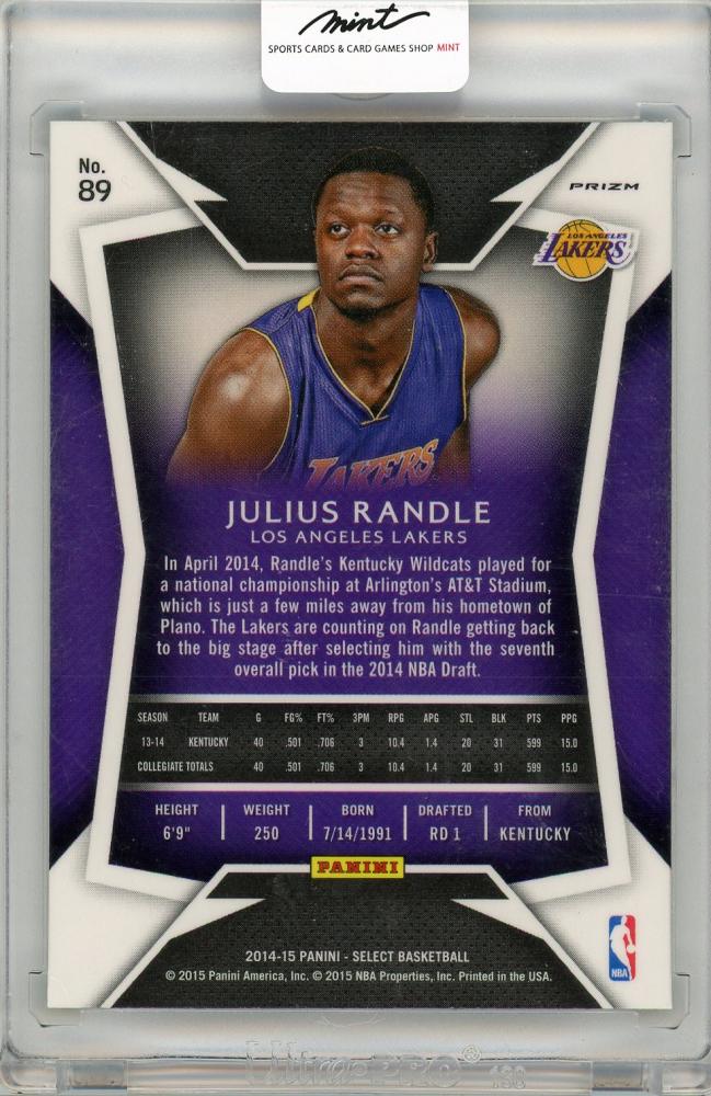 ミントモール / MINT 三宮店 / 2014-2015 Panini Select Julius Randle Rated Rookie