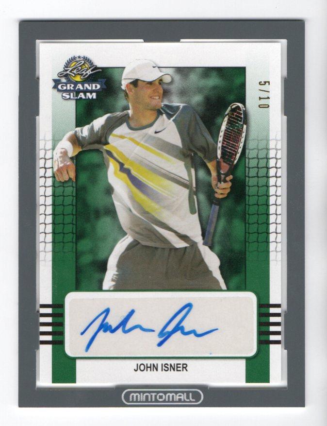 ミントモール / MINT 池袋店 / 2018 Leaf Grand Slam Tennis Josh Isner Autographs ...