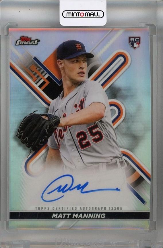 ミントモール / MINT 千葉店 / 2022 Topps Finest Matt Manning Autographs ...