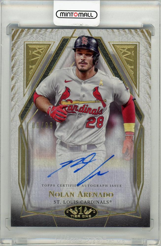 ミントモール / MINT 大丸心斎橋店 / 2022 Topps Tier One Nolan Arenado Autographs # ...