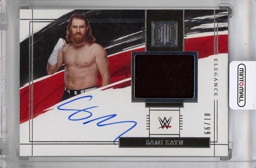 ミントモール / MINT 千葉店 / 2022 Panini Impeccable WWE Sami Zayn Elegance ...