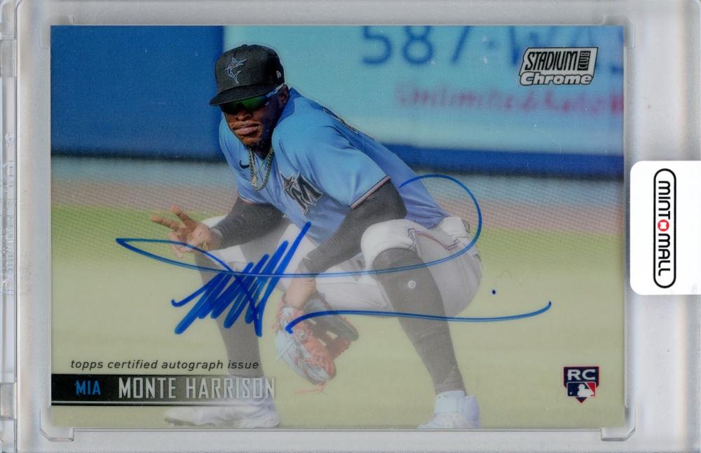 ミントモール / MINT 札幌店 / 2021 TOPPS Stadium Club Chrome Monte Harrison Base ...
