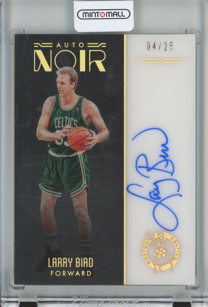 ミントモール / MINT 池袋店 / 2016-17 Panini Noir Larry Bird Autograph 4/25
