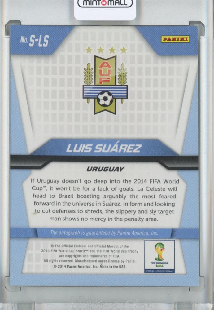 ミントモール / MINT 池袋店 / 2014 Panini FIFA World Cup Brazil Prizm Luis Suarez ...