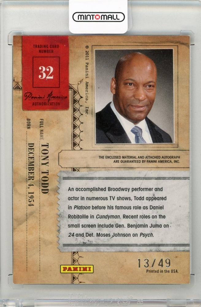 ミントモール / MINT 新宿店 / 2011 PANINI Americana Private Stars Signature ...