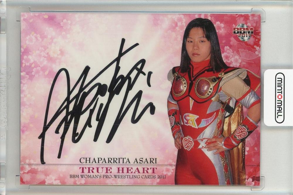 ミントモール / MINT 新宿店 / 2011 BBM 女子プロレスカード TRUE HEART 直筆サインカード / チャパリータASARI 【51/98】