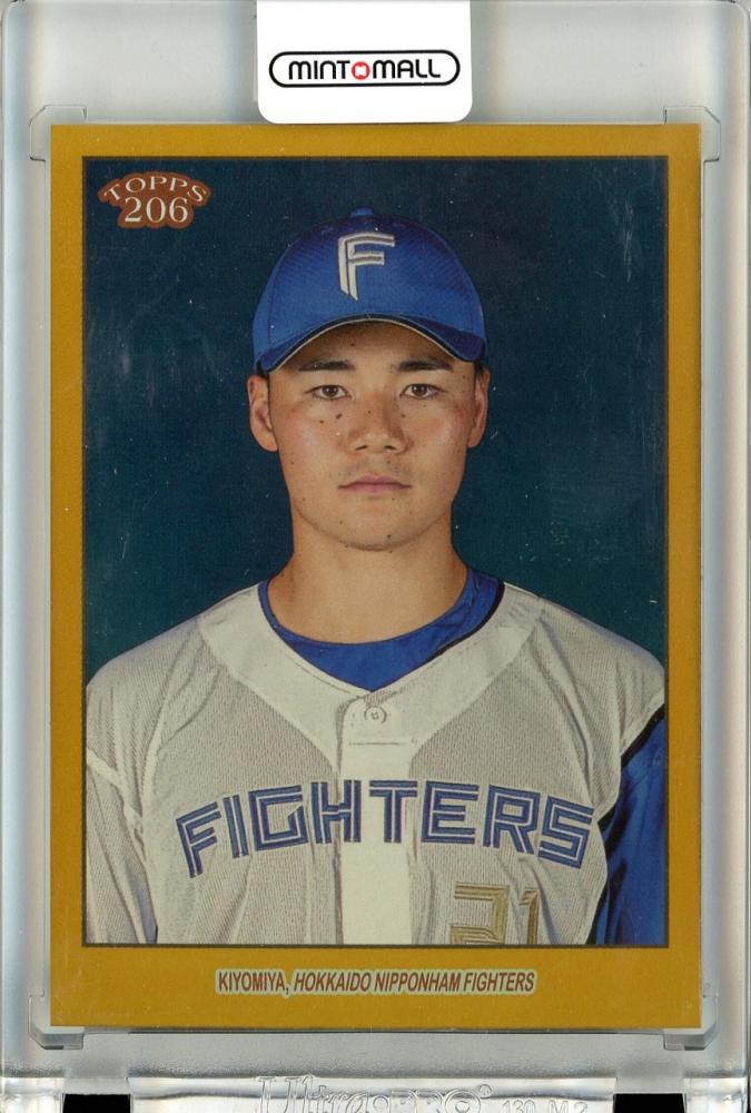 ミントモール / MINT 立川店 / 2023 TOPPS NPB 206 ベースボールカード 日本ハム 清宮幸太郎 Base Gold Foil Parallel 46/50