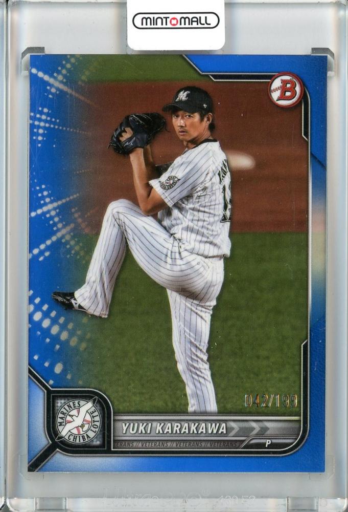 ミントモール / MINT 池袋店 / 2022 Topps NPB Bowman 千葉ロッテ 唐川侑己 Base,Blue 042/199