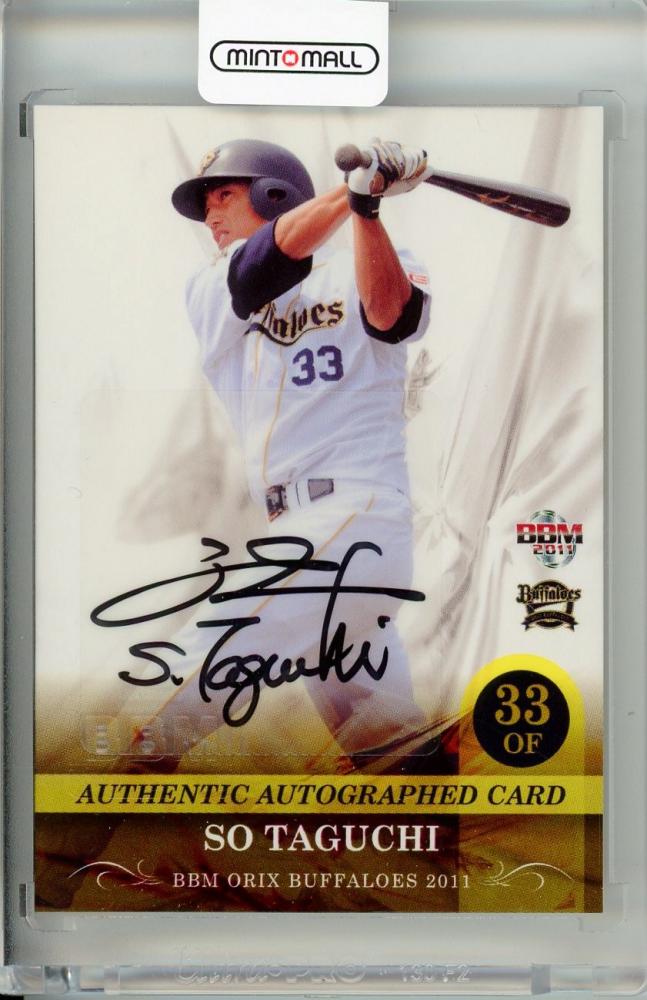 ミントモール / MINT 吉祥寺店 / 2011 BBM オリックス・バファローズ 直筆サインカード 田口壮 16/90