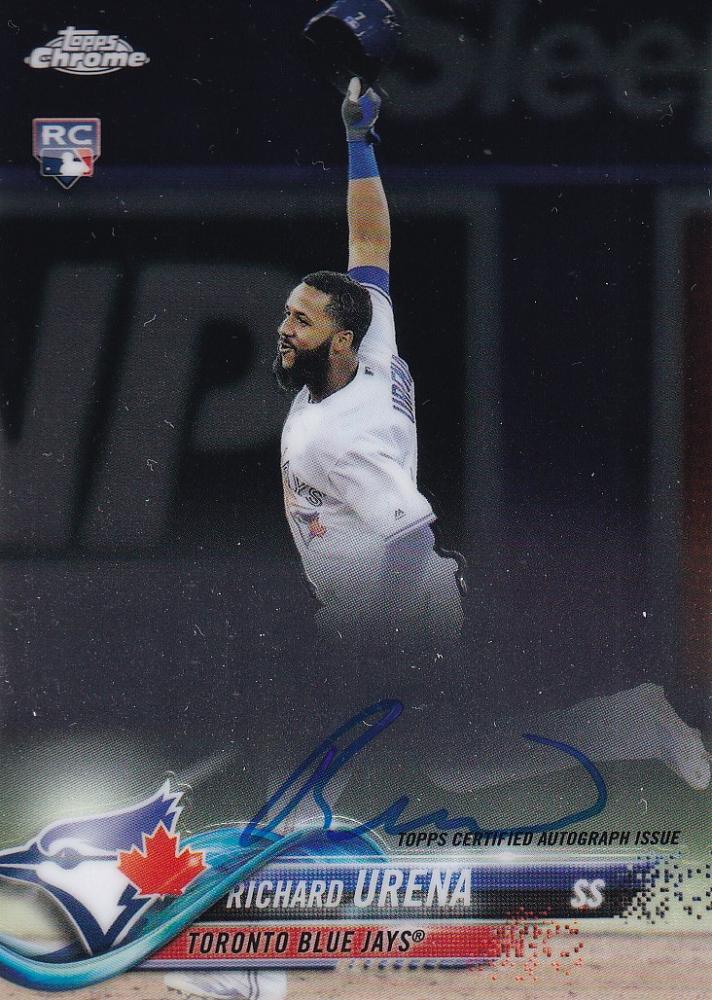 ミントモール / MINT 浦和店 / 2018 Topps Chrome Toronto Blue Jays Richard Urena ...