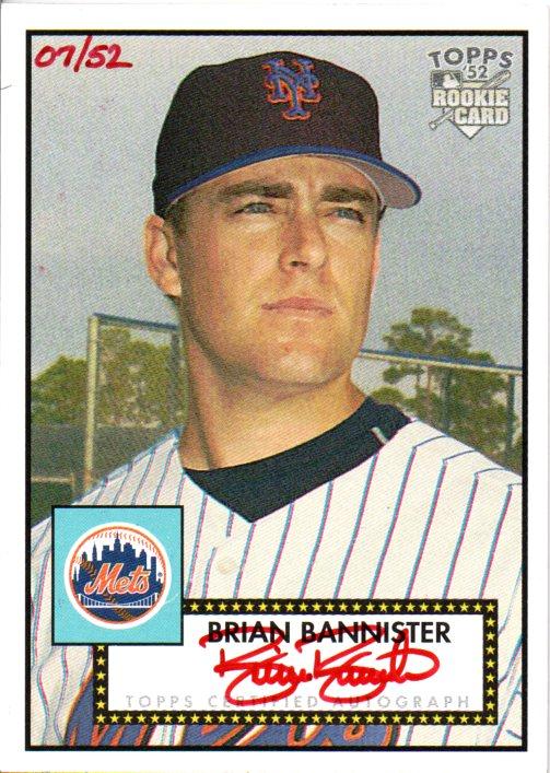 ミントモール / MINT 梅田店 / 2006 TOPPS 52 Brian Bannister Autograph (RC) 07/52