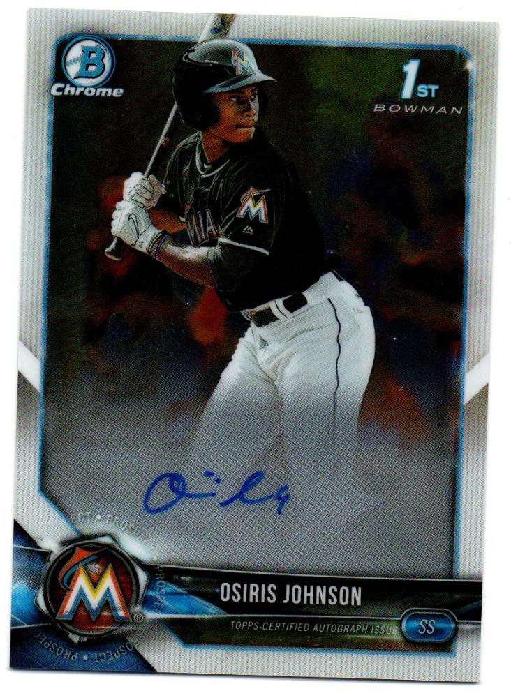 ミントモール / MINT 横浜店 / 2018 BOWMAN Chrome Draft Autographs / OSIRIS JOHNSON