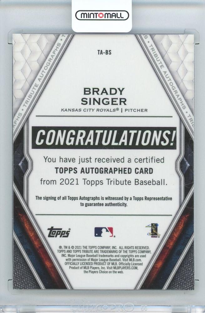 ミントモール / MINT 新宿店 / 2021 TOPPS TRIBUTE Autographs Green #TABS / Brady ...
