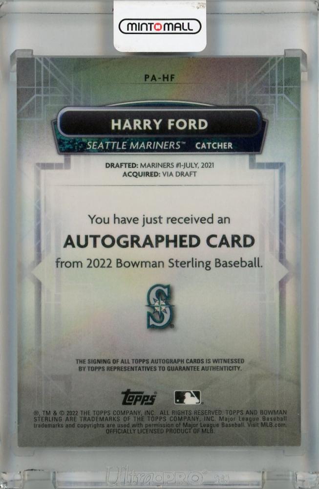ミントモール / MINT 浦和店 / 2022 Bowman Sterling Seattle Mariners Harry Ford ...