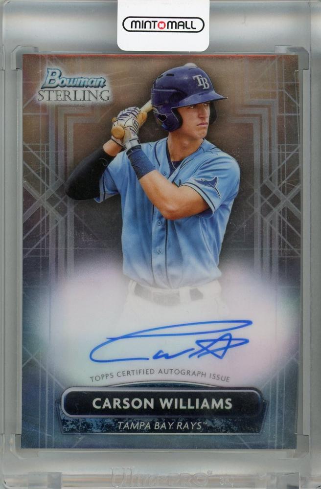 ミントモール / MINT 浦和店 / 2022 Bowman Sterling Tampa Bay Rays Carson Williams ...