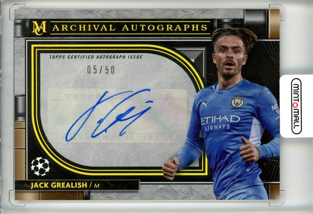 ミントモール / MINT 池袋店 / 2022 Topps chrome champions league Jack Grealish ...