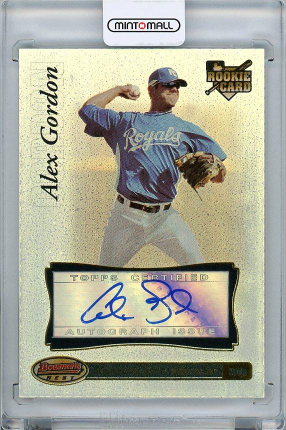 ミントモール / MINT 梅田店 / 【表面白点あり】2007 TOPPS Bowman's Best Alex Gordon ...