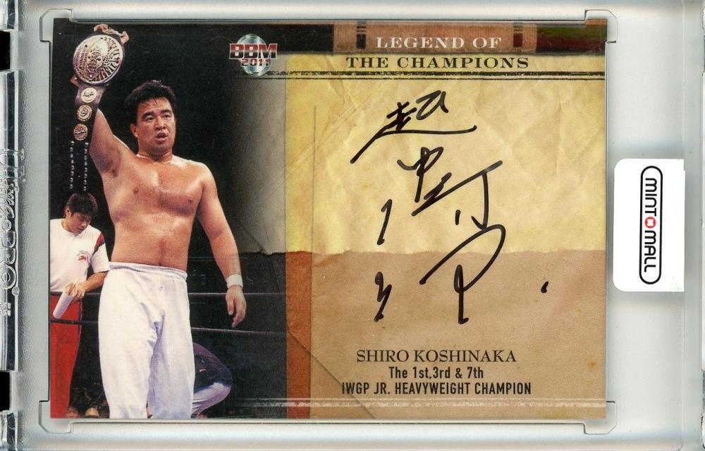 ミントモール / MINT 池袋店 / 2011 BBM Legend of The Champions 越中詩郎 直筆サインカード 52/99