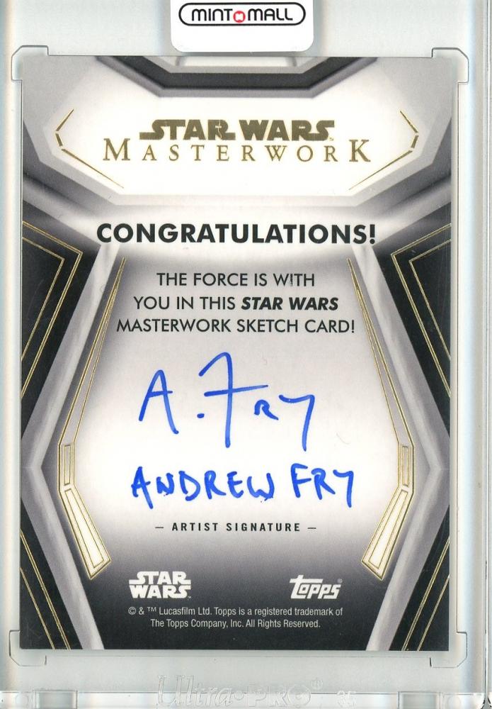 ミントモール / MINT 池袋店 / 2021 Topps Star Wars Masterwork Andrew fry ...