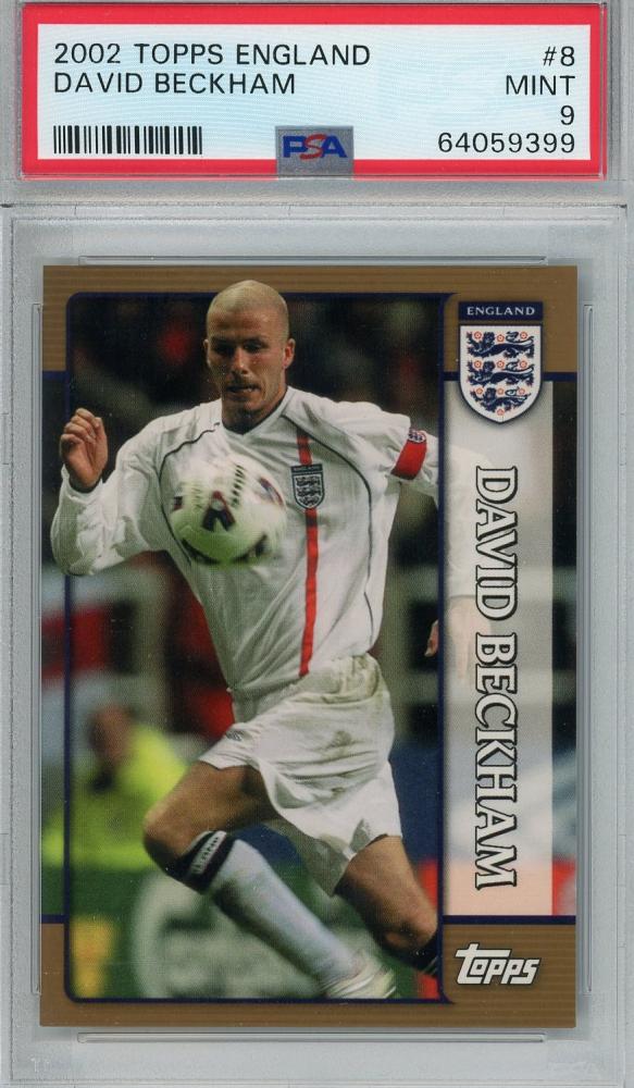 ミントモール / MINT 池袋店 / 2002 Topps England David Beckham Base #8 【PSA9】