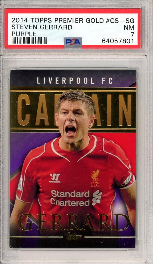 ミントモール / MINT 池袋店 / 2014 Topps Premier Gold Steven Gerrard Captain ...