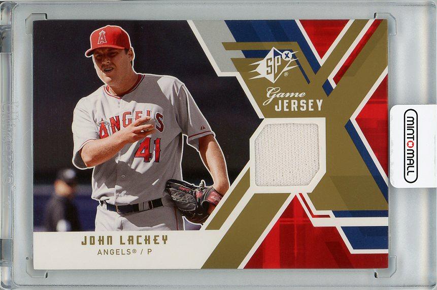 ミントモール / MINT 梅田店 / 2009 UPPER DECK SPX John Lackey Game Used Memorabilia