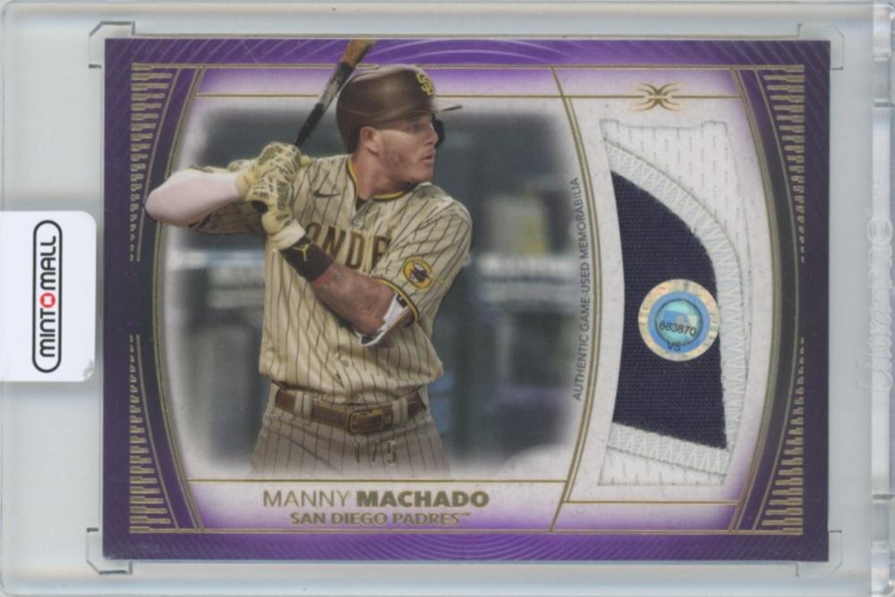ミントモール / MINT 広島店 / 2021 Topps Definitive Patch Purple Manny Machado 1/5