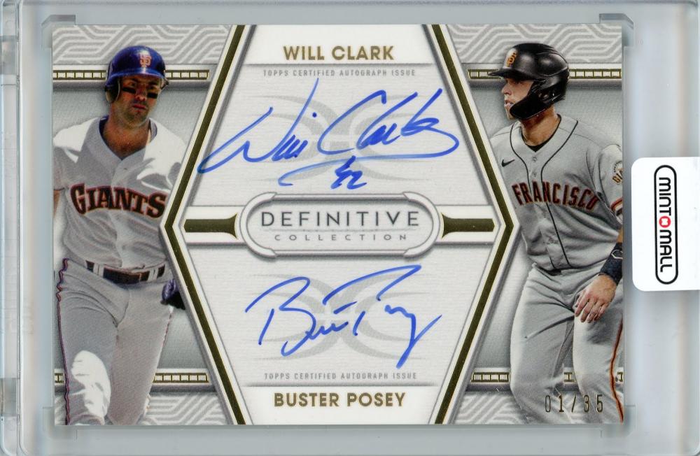 ミントモール / MINT 札幌店 / 2022 TOPPS Definitive Collection Will Clark Buster ...