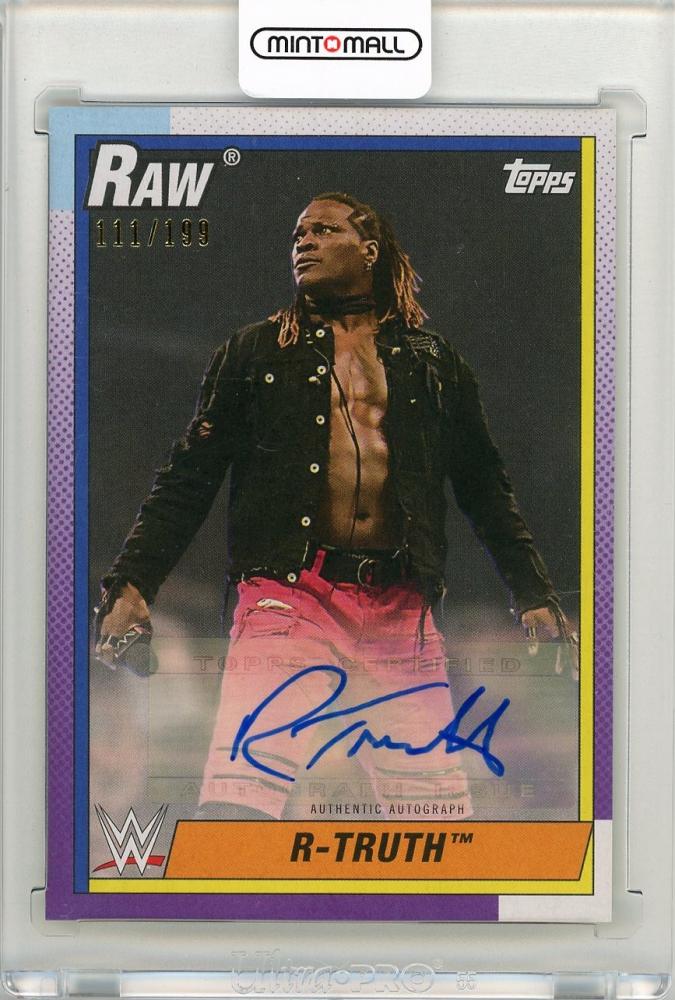 ミントモール / MINT 新宿店 / 2021 TOPPS Heritage WWE Autographs R-Truth 【111/199】