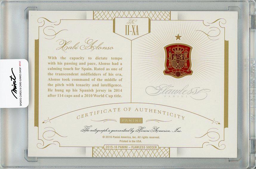 ミントモール / MINT 梅田店 / 2015-16 PANINI Flawless Xabi Alonso Autograph 1of1
