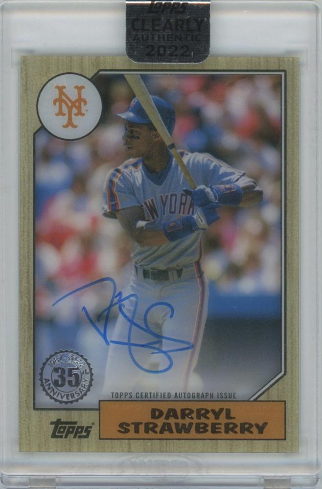 ミントモール / MINT 横浜店 / 2022 TOPPS Clearly Authentic '87 Topps Autographs ...