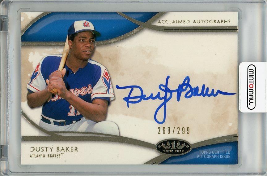 ミントモール / MINT 梅田店 / 2014 TOPPS Tier One Dusty Baker Autograph 268/299