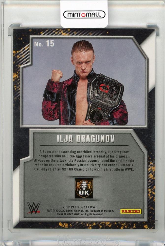 ミントモール / MINT 新宿店 / 2021 TOPPS WWE NXT Gold Inserts Gold #15 Ilja ...