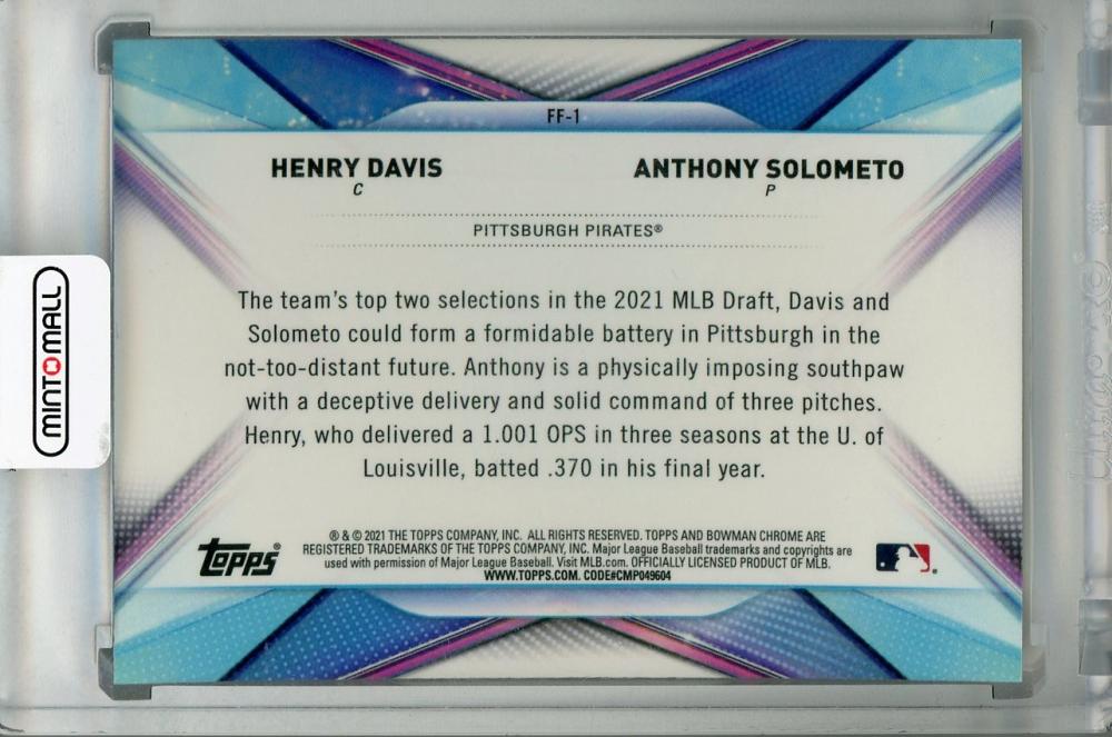 ミントモール / MINT 浦和店 / 2021 Topps Bowman Draft Pittsburgh Pirates Henry ...