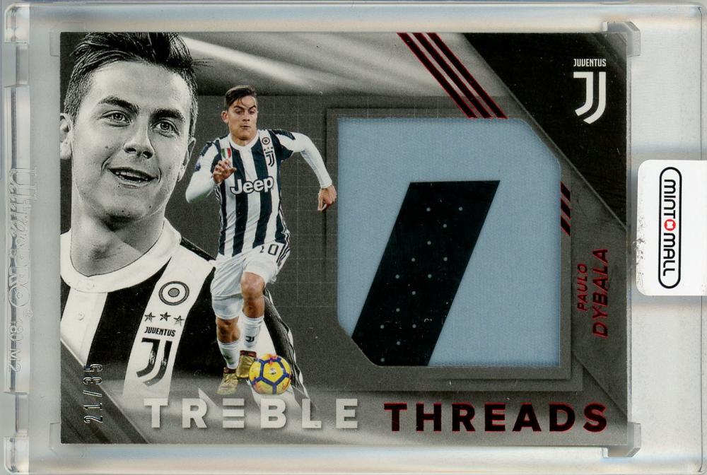 ミントモール / MINT 大丸心斎橋店 / 【※裏面右下白欠けあり】2018-19 Panini Treble Threads Red / Paulo Dybala 【21/35】