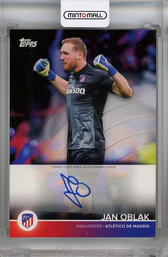 ミントモール / MINT 千葉店 / 2021-22 Topps Atletico Madrid Team Set Jan Oblak Autographs #AJO ※白かけあり