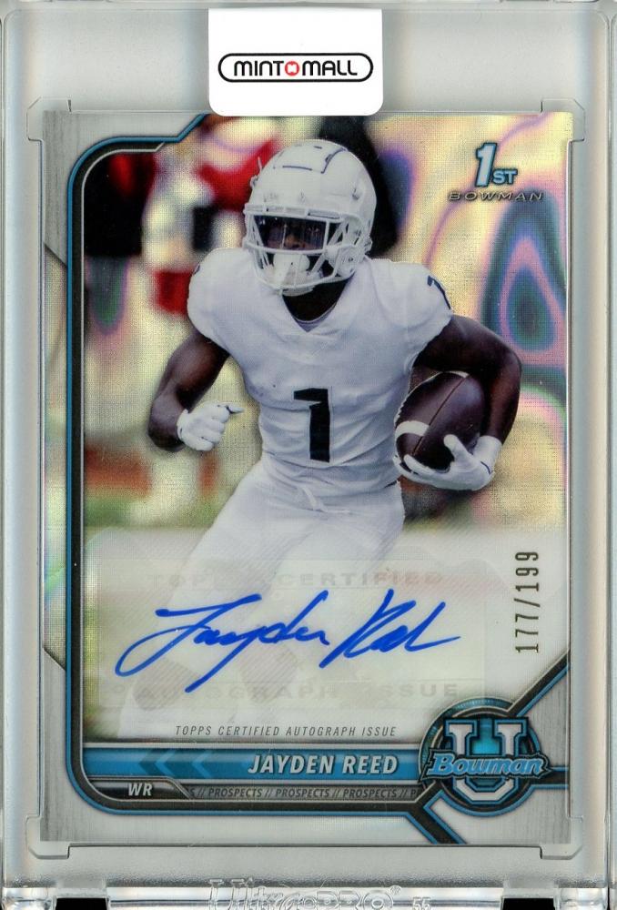 ミントモール / MINT 立川店 / 2021-22 Topps Bowman University Jayden Reed 1st ...