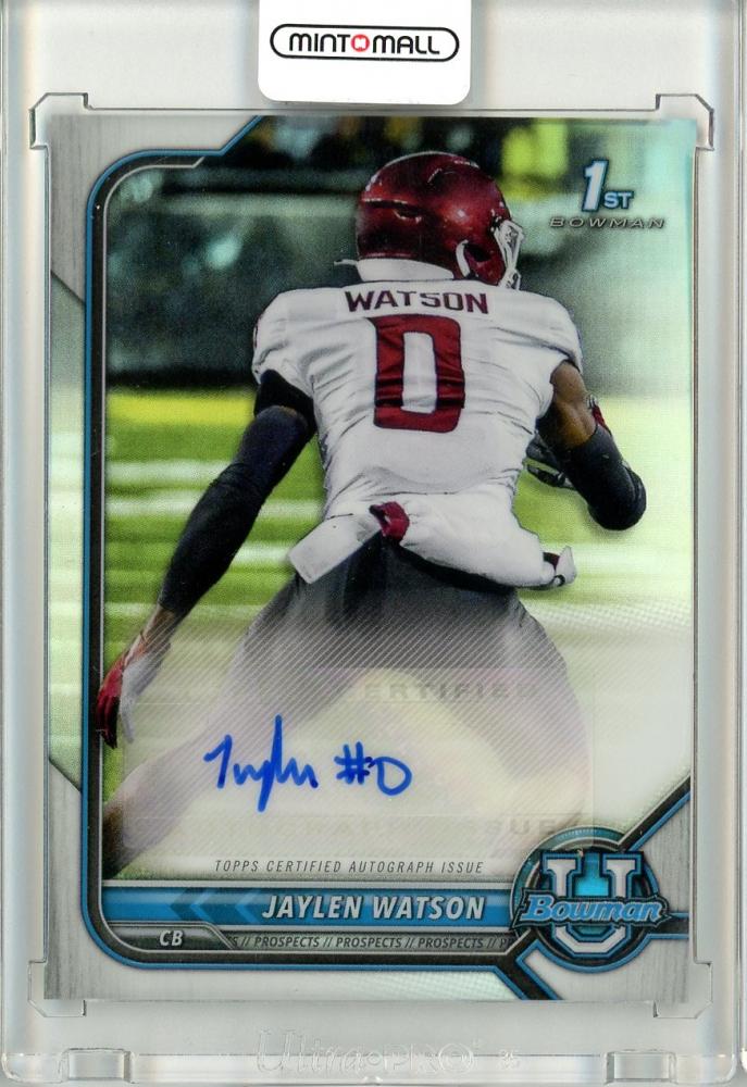ミントモール / MINT 立川店 / 2021-22 Topps Bowman University Jaylen Watson 1st ...