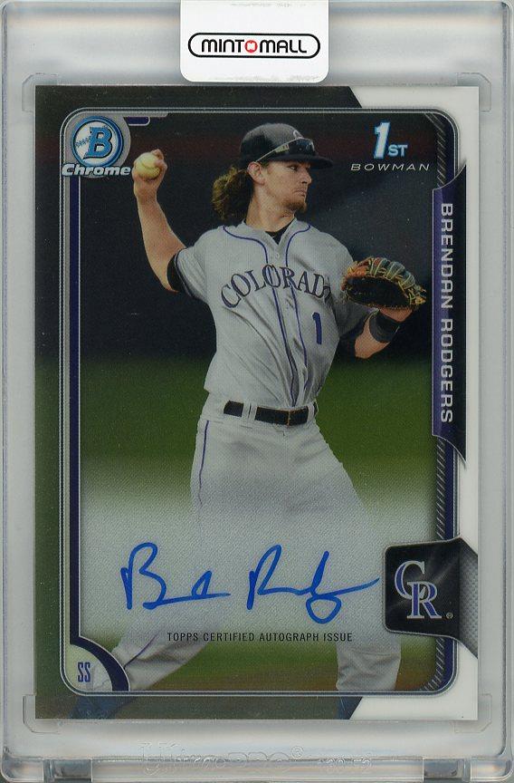 ミントモール / MINT 梅田店 / 2015 TOPPS Bowman Chrome Brendan Rodgers Autograph
