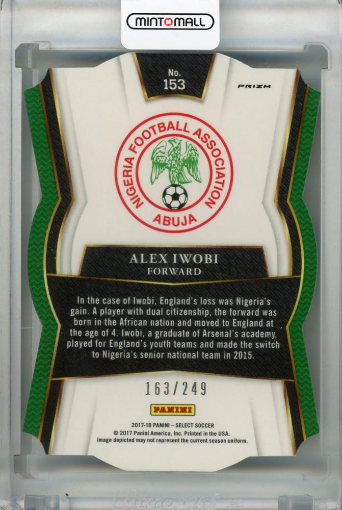 ミントモール / MINT 浦和店 / 2017-18 Panini Select Nigeria Alex Iwobi Base ...