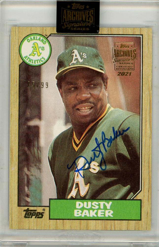 ミントモール / MINT 三宮店 / 2021 Topps Archives Signature Series Dusty Baker ...